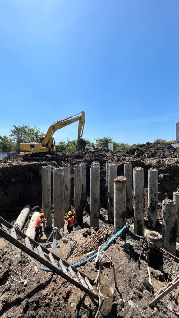 Construction Progress - Waron Hospital