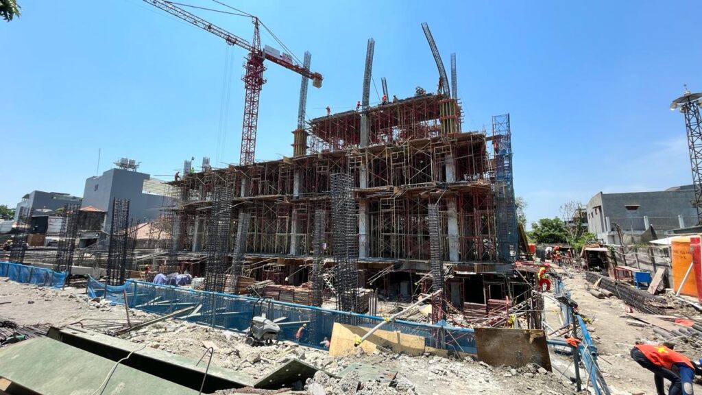 Construction Progress - Waron Hospital